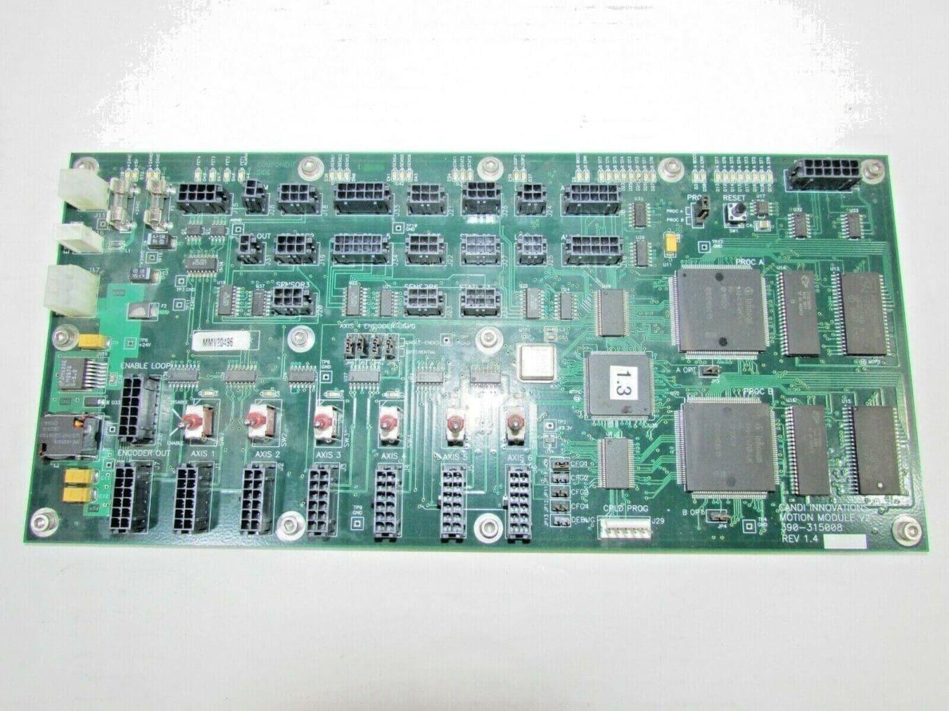 Gandi Innovations Motion Control Module V2 390 315008 Rev 1 4 Zombie Components