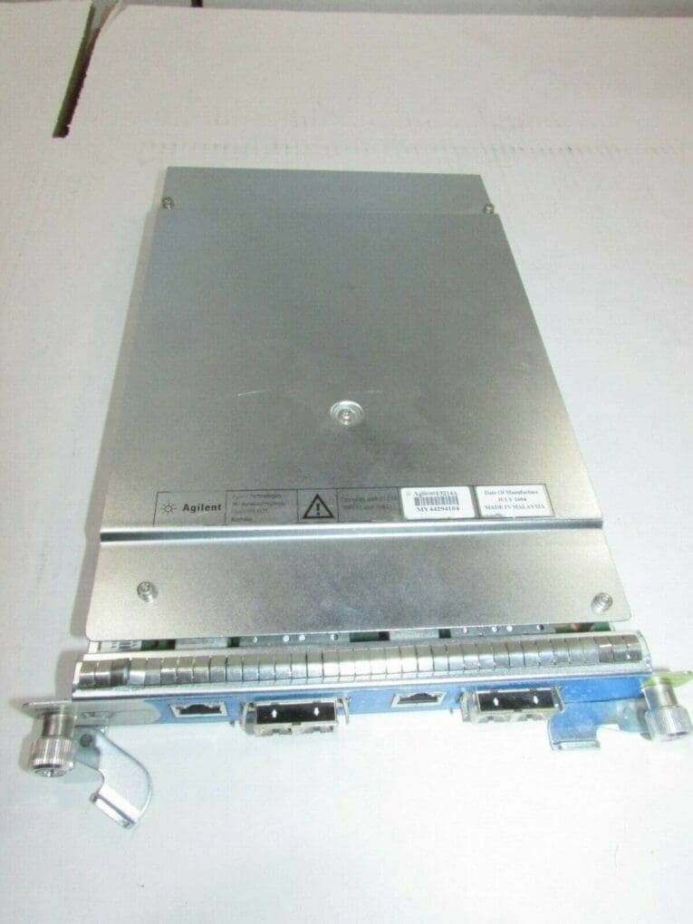 Agilent N2x E5214a 2 Port 10/100/1000 Ethernet Xp Test Card (Gbic/RJ45 ...