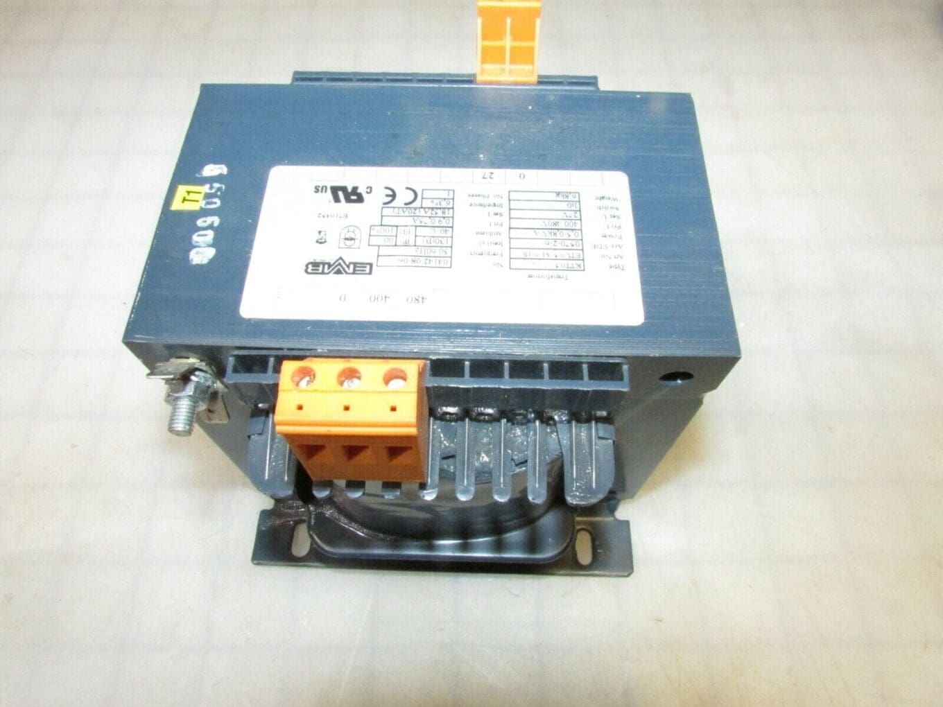 Emb Transformer Type Ktt0.5 400-480 Vac To 27 Vac @ 75 Amps # Etu.0,5 ...