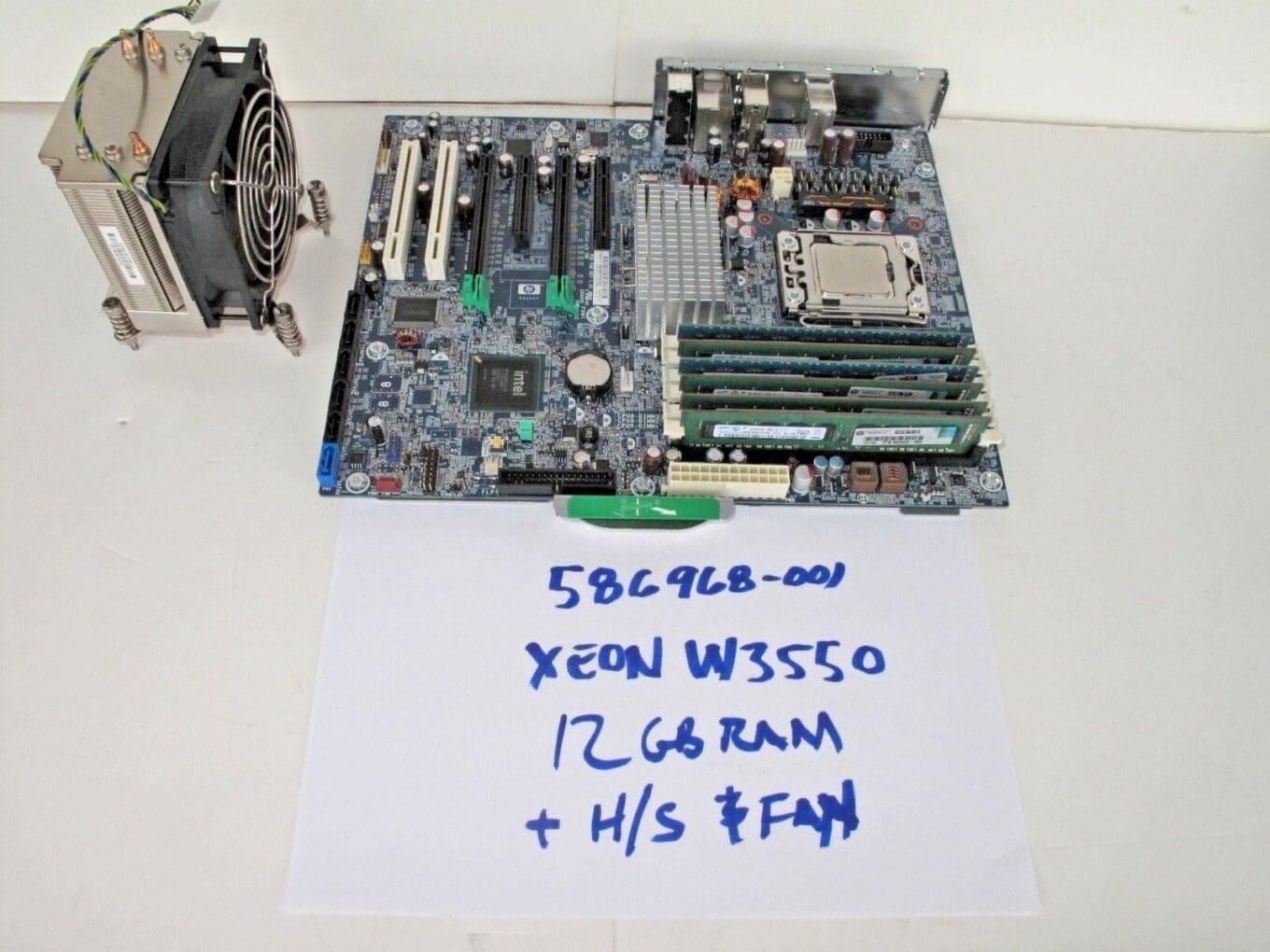 HP Z400 Motherboard With Xeon W3550 + 12GB Ram 586968-001 - ZOMBIE ...