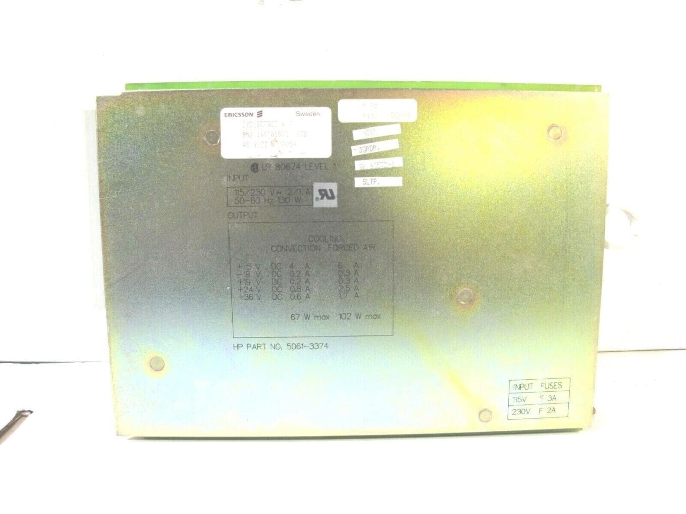 Agilent / HP 5061-3374 Base Power Supply - For Hewlett Packard 1050 ...