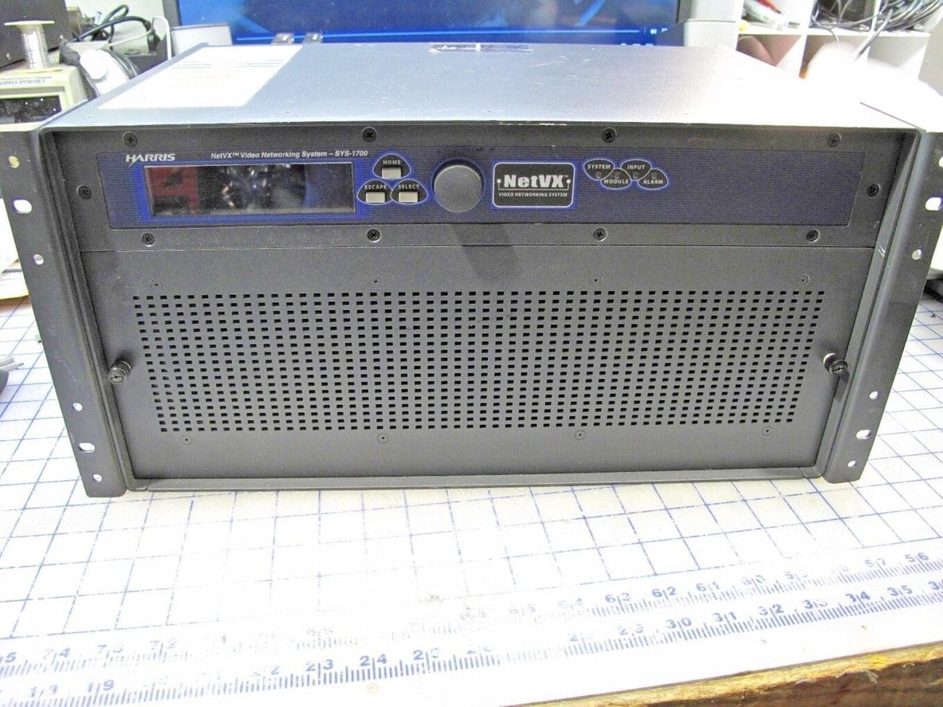 Harris Netvx Video Network System Sys-1700 Chassis – ZOMBIE COMPONENTS