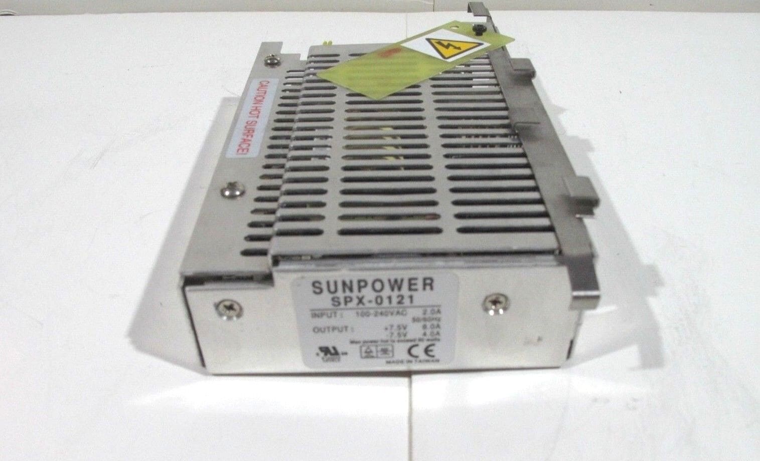 Sunpower Spx-0121 Power Supply Input 100-240VAC Output 7.5v - ZOMBIE COMPONENTS