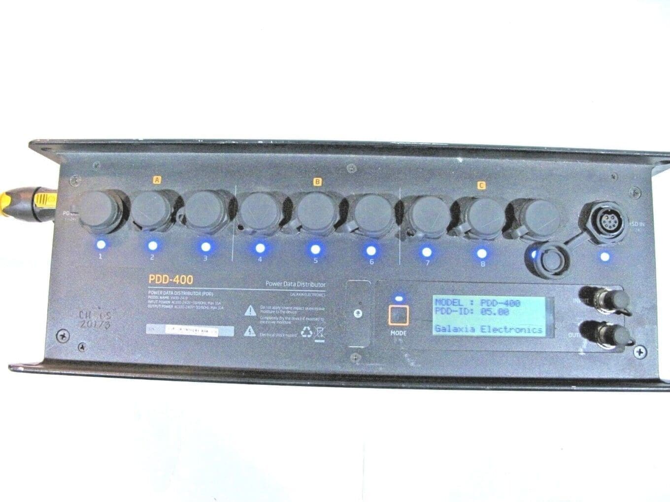 Galaxia Electronics Power Data Distribution for Dmx Lighting Pdd-400 – ZOMBIE COMPONENTS