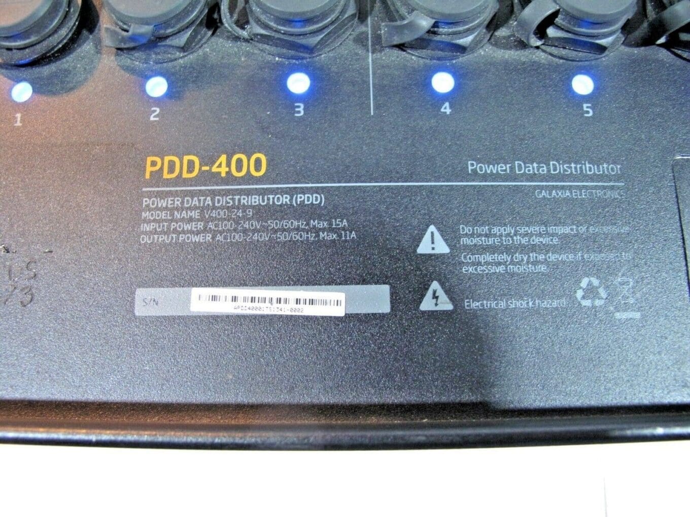 Galaxia Electronics Power Data Distribution for Dmx Lighting Pdd-400 – ZOMBIE COMPONENTS