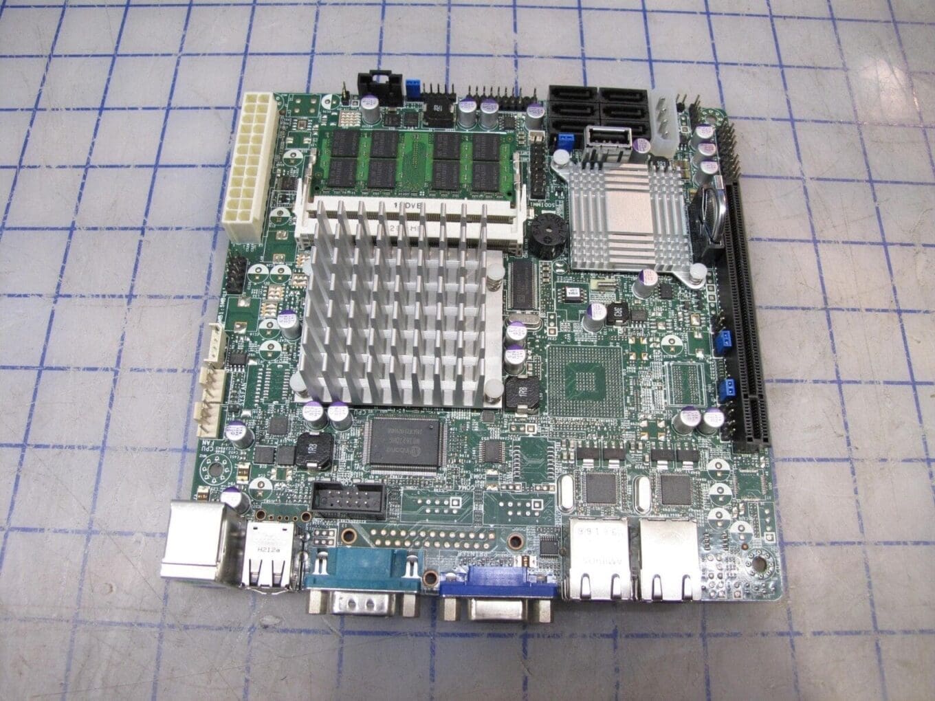 Supermicro X7spa-H Motherboard With Intel Atom D510 CPU And 1GB Ram - ZOMBIE COMPONENTS