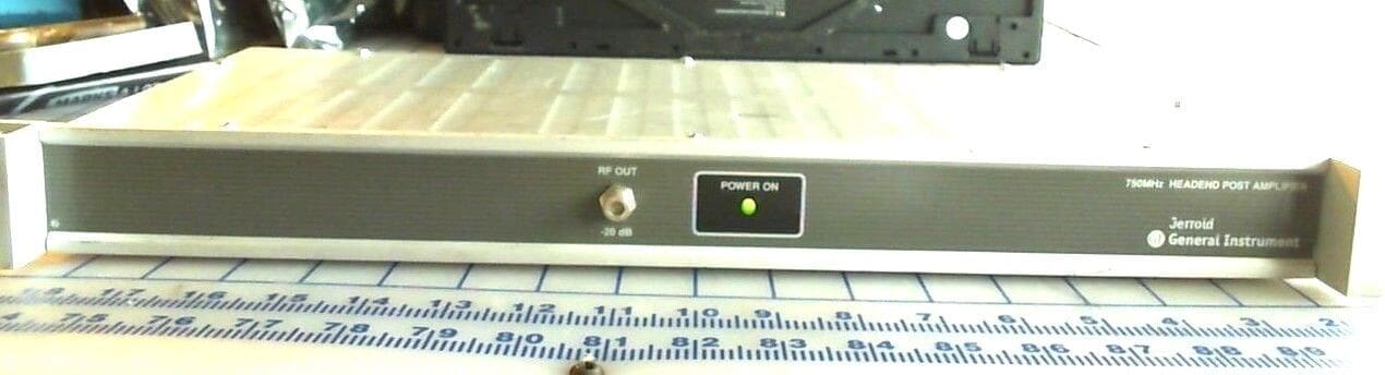 Jerrold General Instrument Am-750RS-He 750MHZ Headend Post Amplifier ...