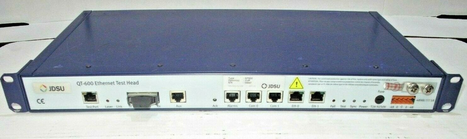 Jdsu Qt-600 Ethernet Test Head Probe QT600 With Voip - ZOMBIE COMPONENTS
