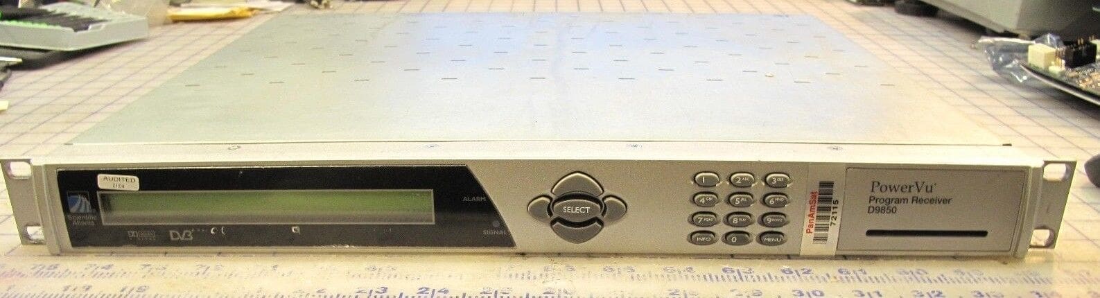 Powervu Scientific Atlanta D9850 Program Receiver Channel Signal Tuner ...