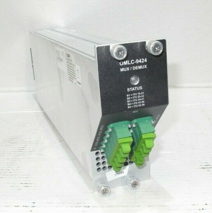 C-Cor Plexis Mfx 8 Channel + Expans Channel Mux/Demux Card Omlc-9424 ...