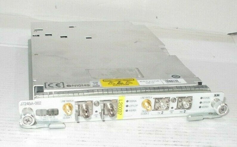 Ixia Agilent j7245a-002 Oc-48/Stm-16 Multirate 1310NM Test Card ...