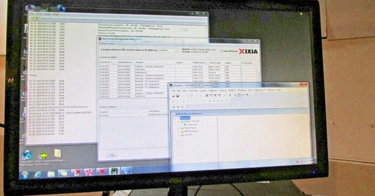 Ixia XG12 12-Slot Modular Chassis With Permanent License Ixos 6.70 ...