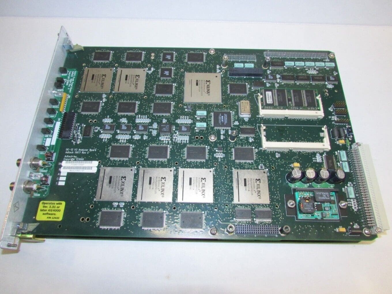 Spirent Adtech AX/4000 1GBPS Generator/Analyzer P/N 401400 - ZOMBIE COMPONENTS