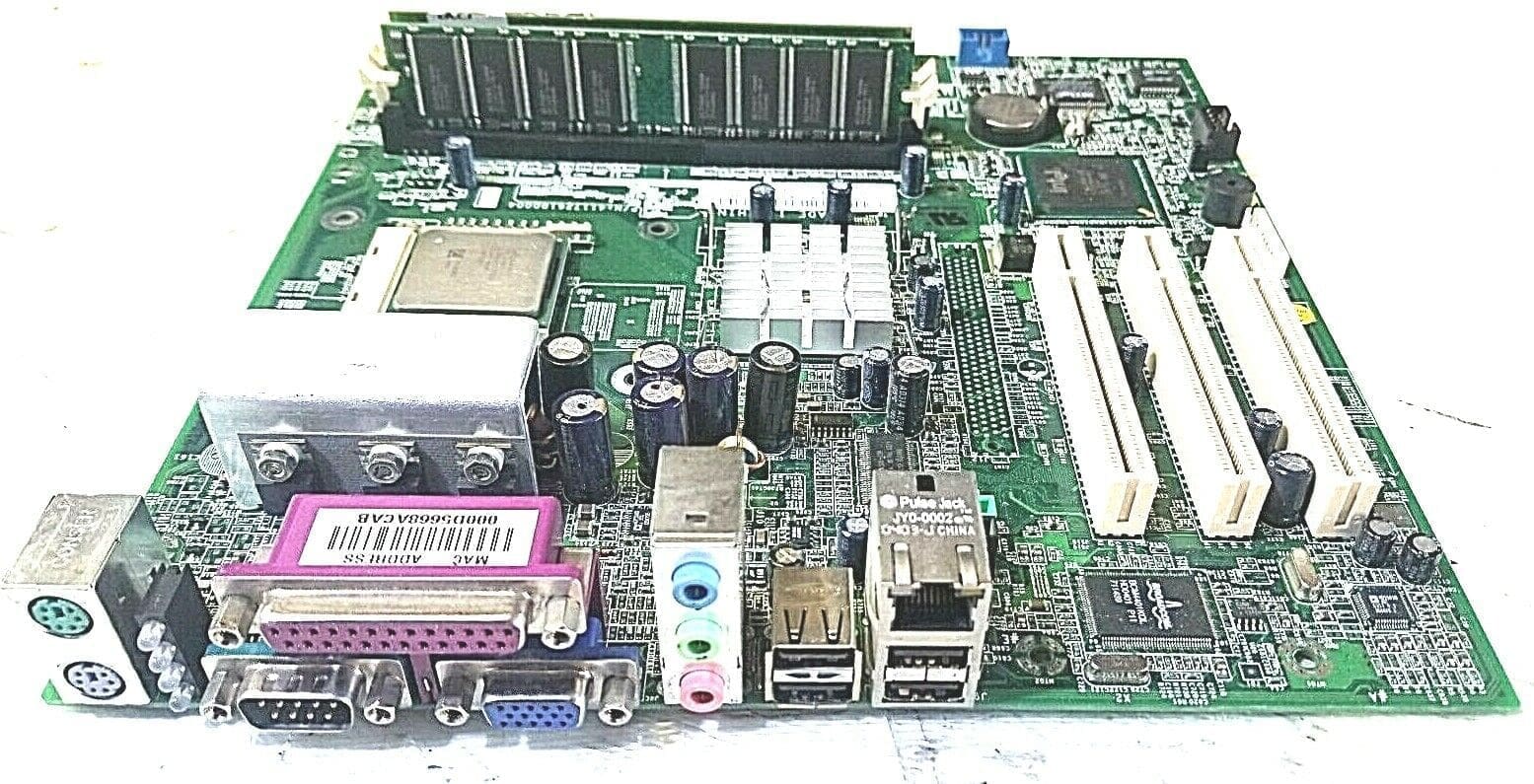 Dell 0g1548 Motherboard + 2.66ghz Intel Pentium 4 Sl6pf CPU + 2.5gb Ram ...