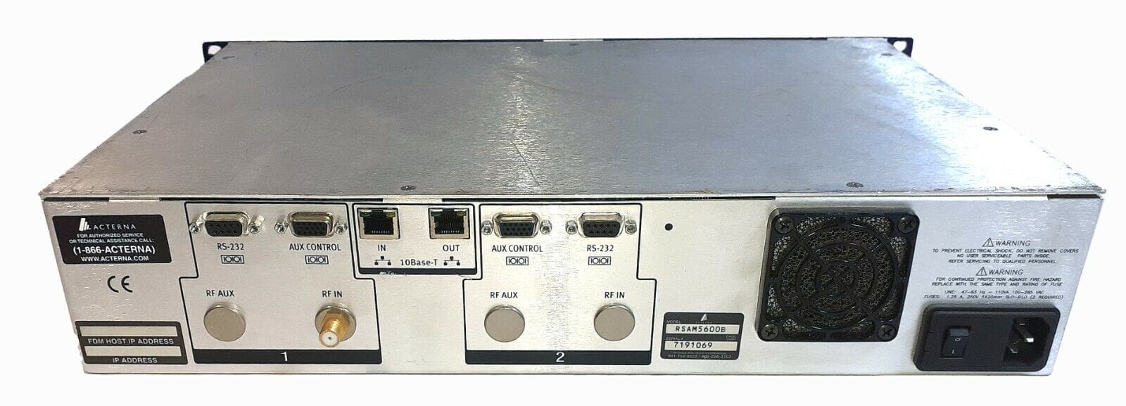 Acterna / Jdsu Rsam-5600 Remote Service Analyzer Module - ZOMBIE COMPONENTS