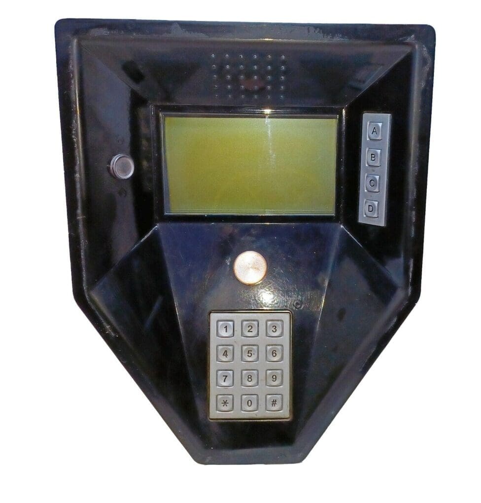 Ventek International Model 600 Automated Fee Machine Keyboard and ...