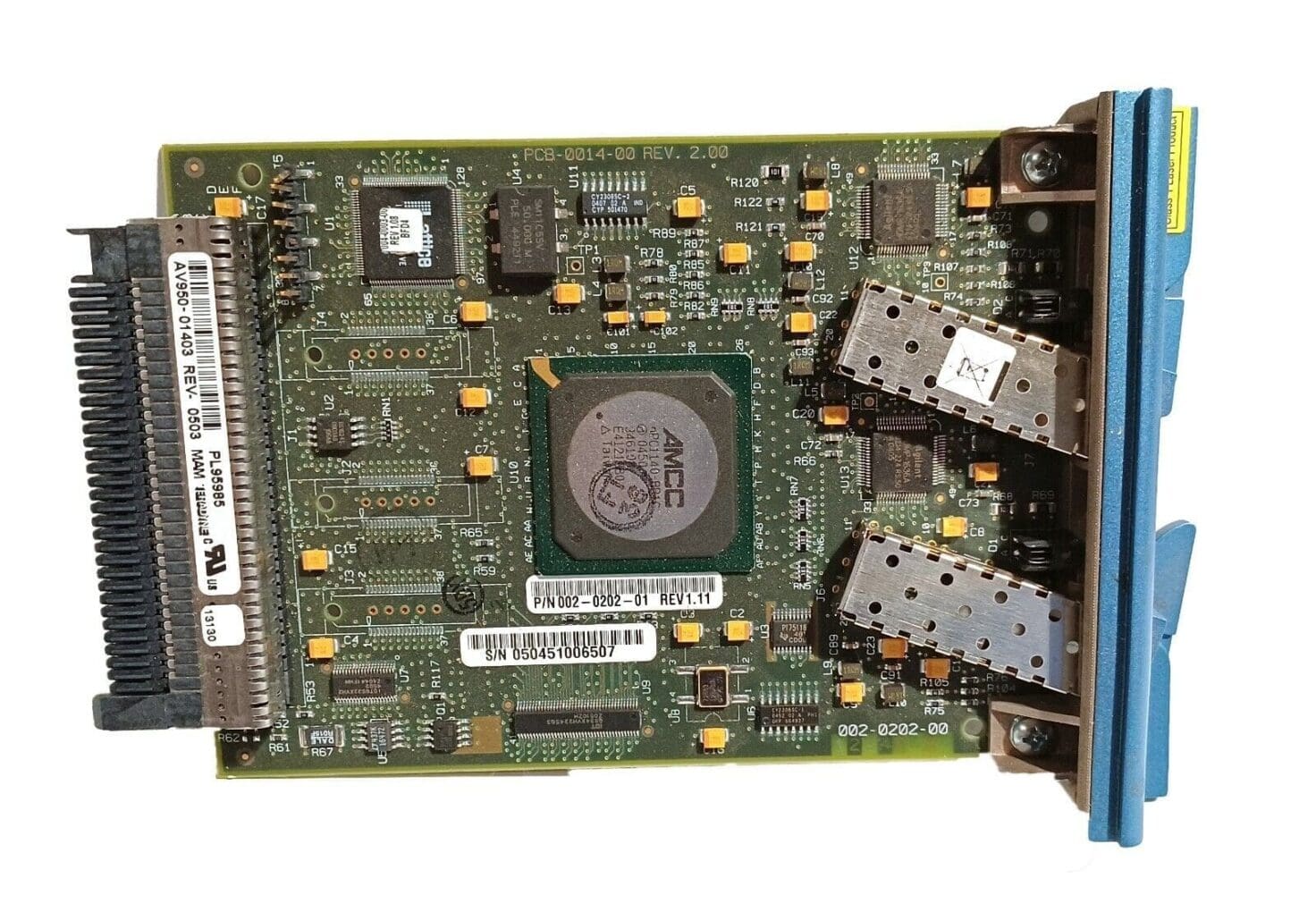 Acme Packet 002-0202-01 rev:1.11 GB Ethernet Opt Interface Card ...
