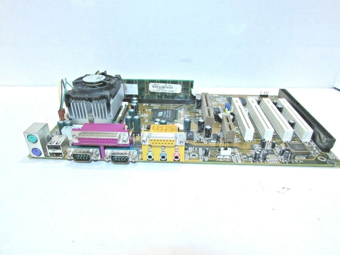 Future Power Socket 370 Motherboard Fp-va693a With CPU +64MB Ram ...