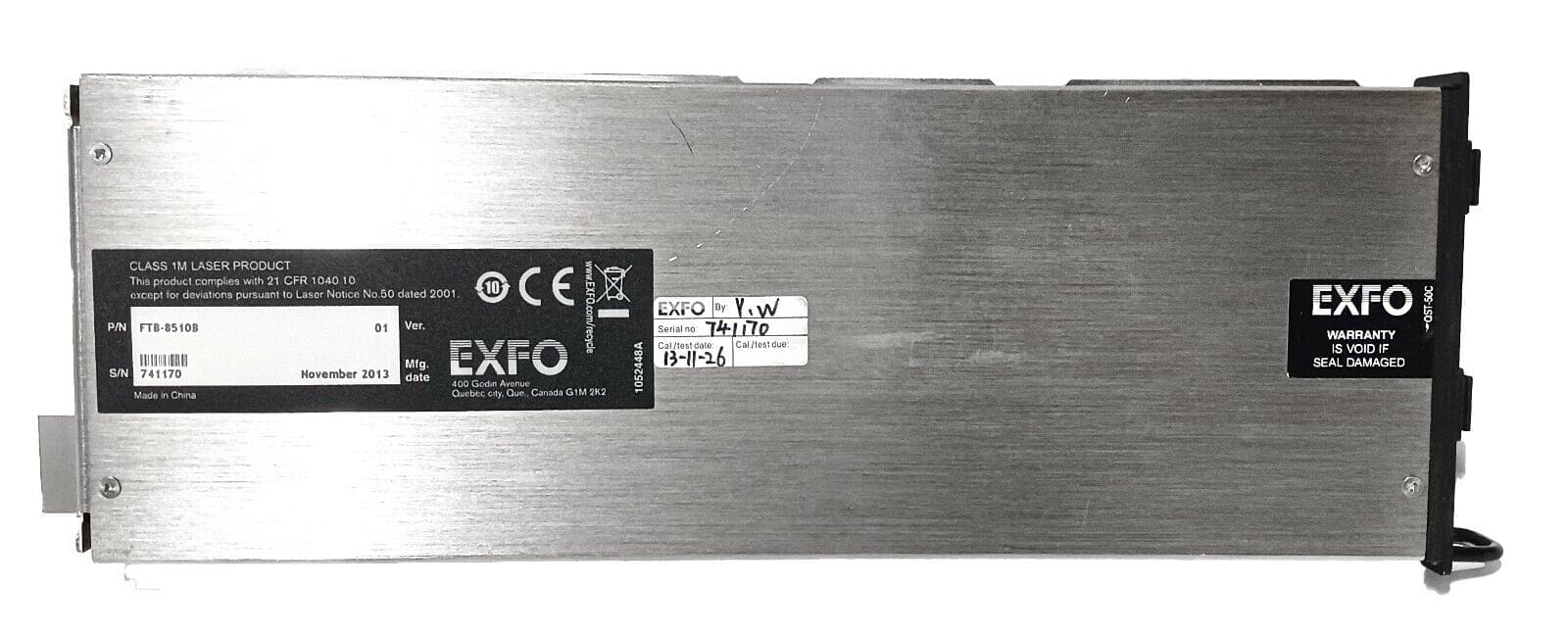 Exfo Ftb-8510B Packet Blazer Ethernet Test Module - ZOMBIE COMPONENTS