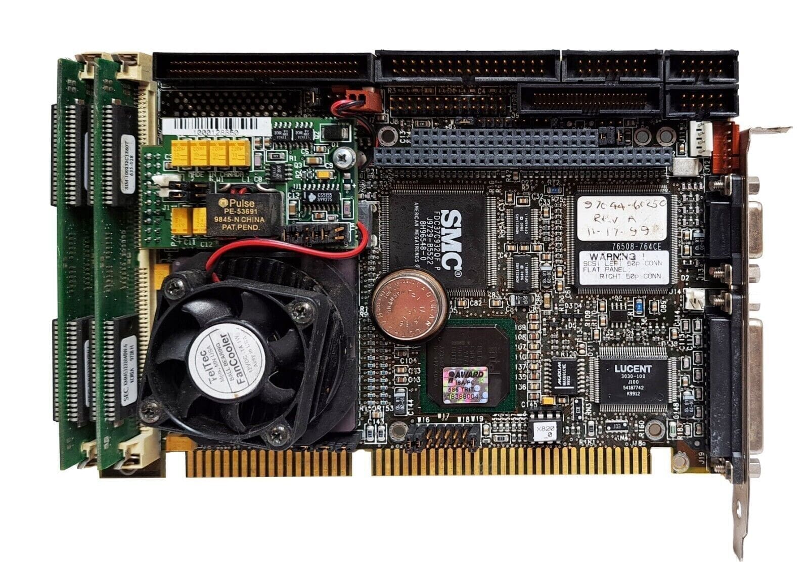 Teknor Industrial Computers Sbc T820fa Motherboard - ZOMBIE COMPONENTS