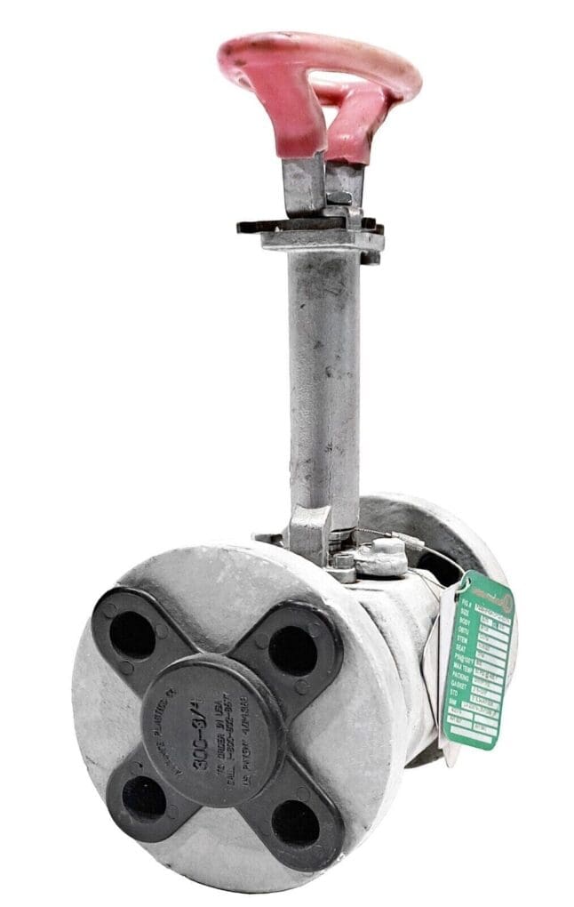 Ladish 3/4″ A105 Ball Valve API 607, 608, 641 Class 300 Fire Safe ...