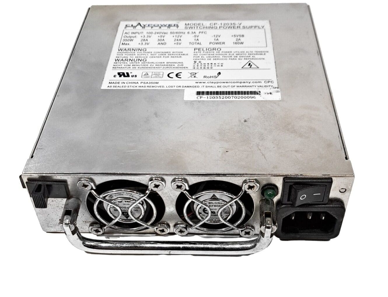 Clay Power Cp-12035-V 350W Switching Power Supply – ZOMBIE COMPONENTS