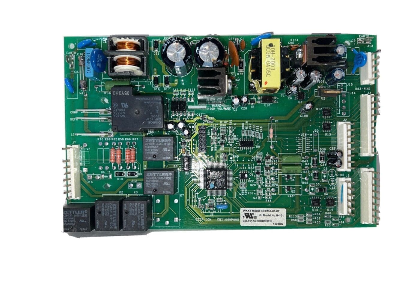 GE Refrigerator Main Control Board 200d4852g010 Open Box - ZOMBIE ...