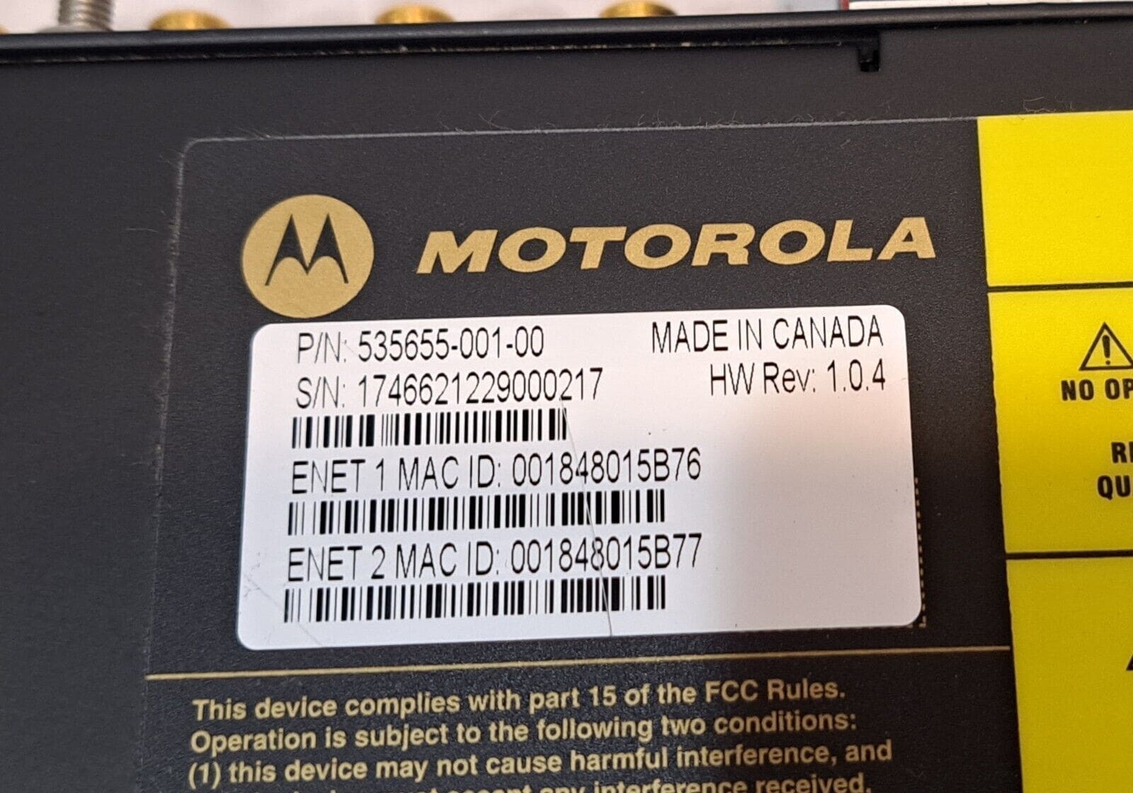 Motorola Arpd-1000 High Density Compact Demodulator + 6 Adm-4000 ...