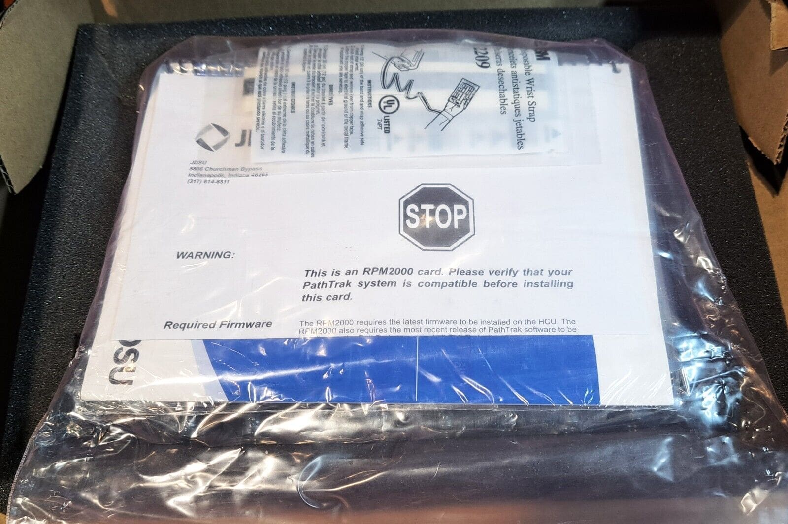 Jdsu Rpm-2000 Pathtrak Return Path Spectrum Analyzer Module RPM2000 ...