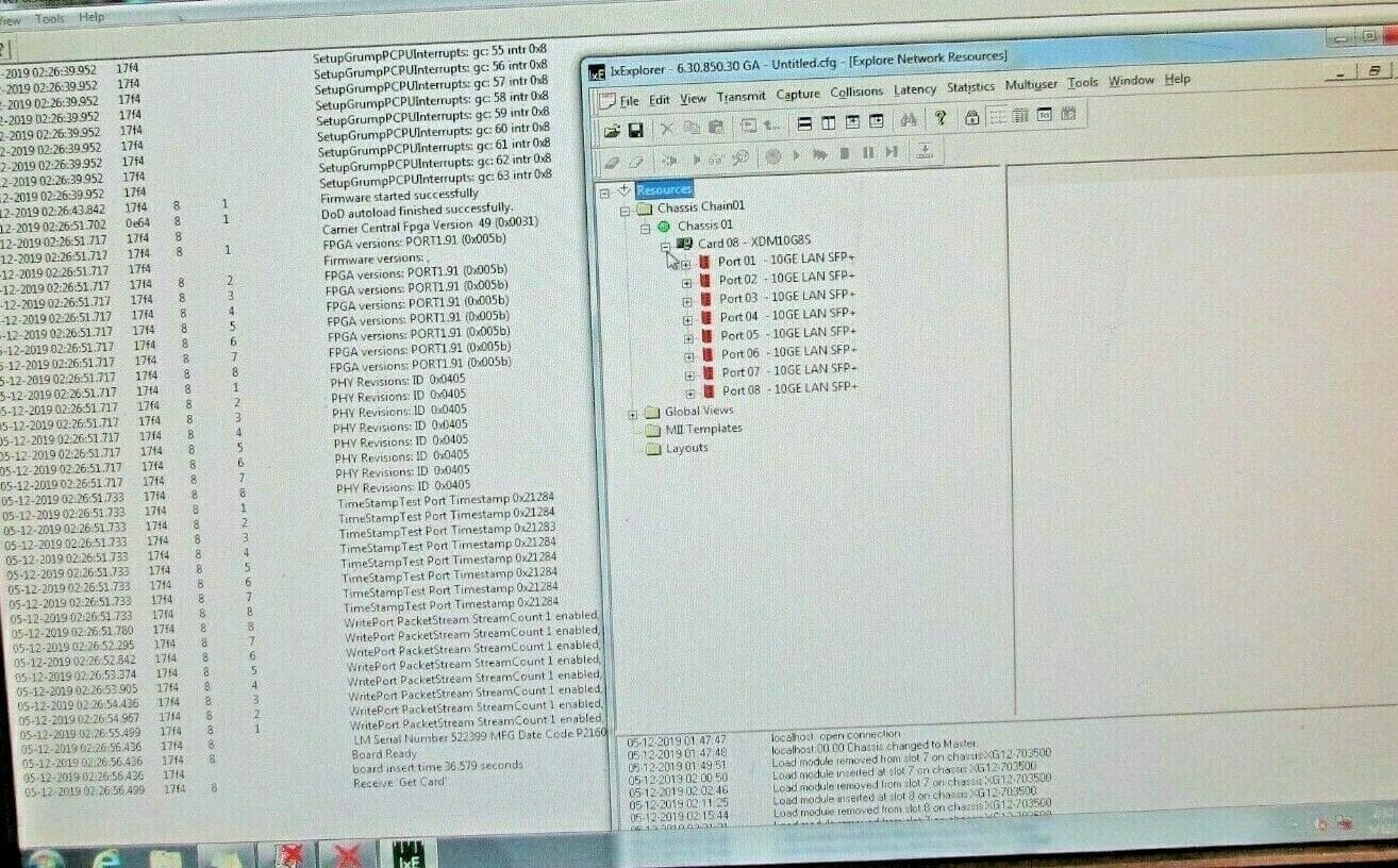 Ixia Xdensity Xdm10g8s, Ultra-High Density, 10-Gigabit Ethernet Load Module - ZOMBIE COMPONENTS
