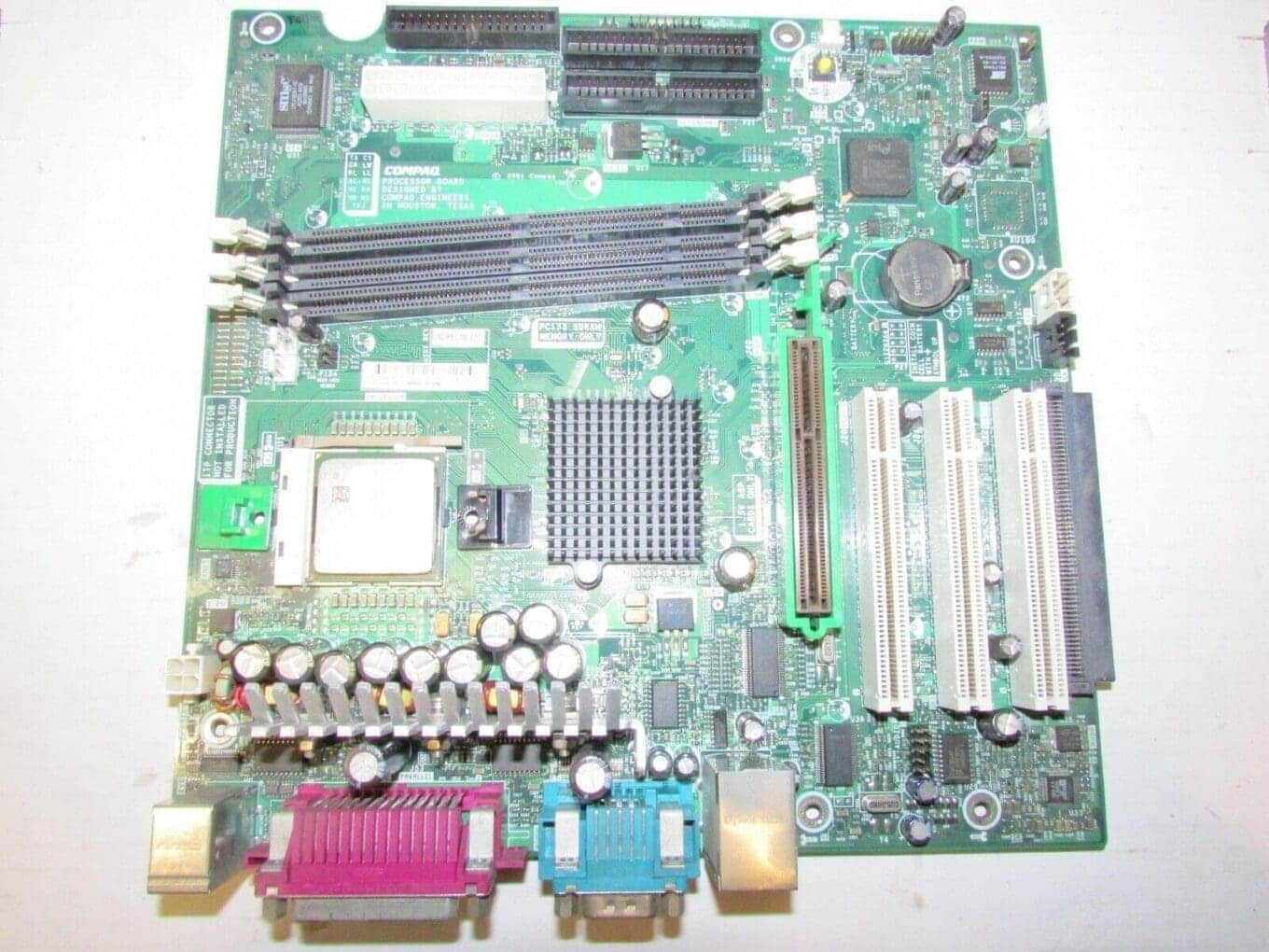 Compaq 281946-001 Motherboard Socket Mpga478B + 1.5ghz Pentium 4 ...