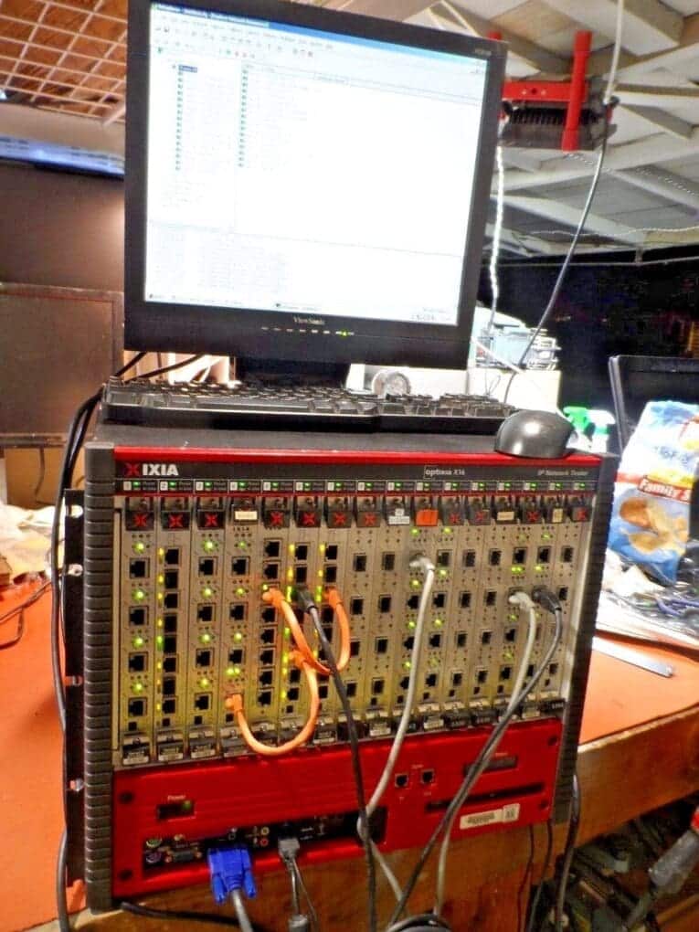 Ixia Optixia X16 (870-0013-03 Rev. A) Ixos 6.20 + Ixautomate ...