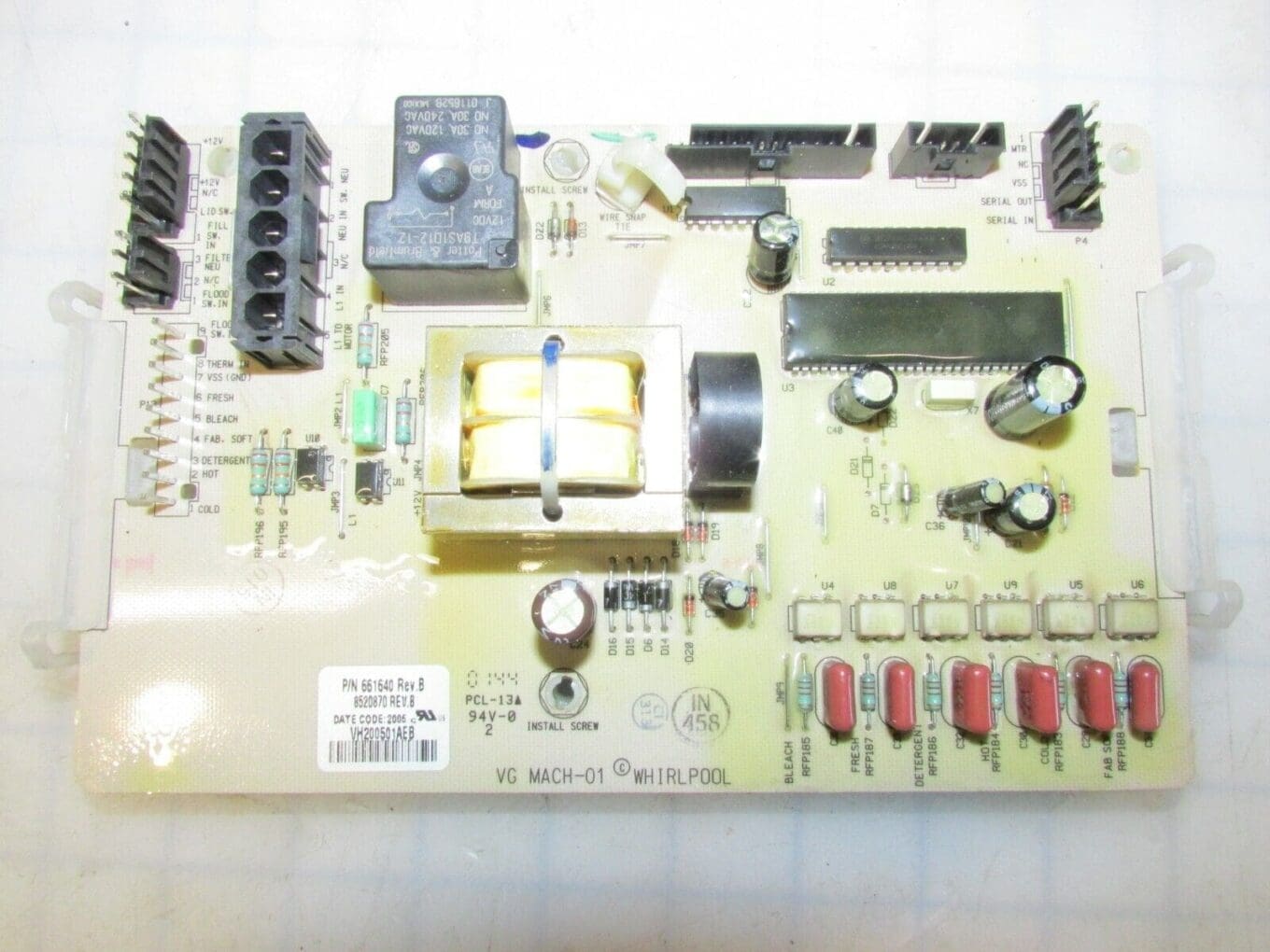 Whirlpool Washer Motor Control Board 8520870 - ZOMBIE COMPONENTS