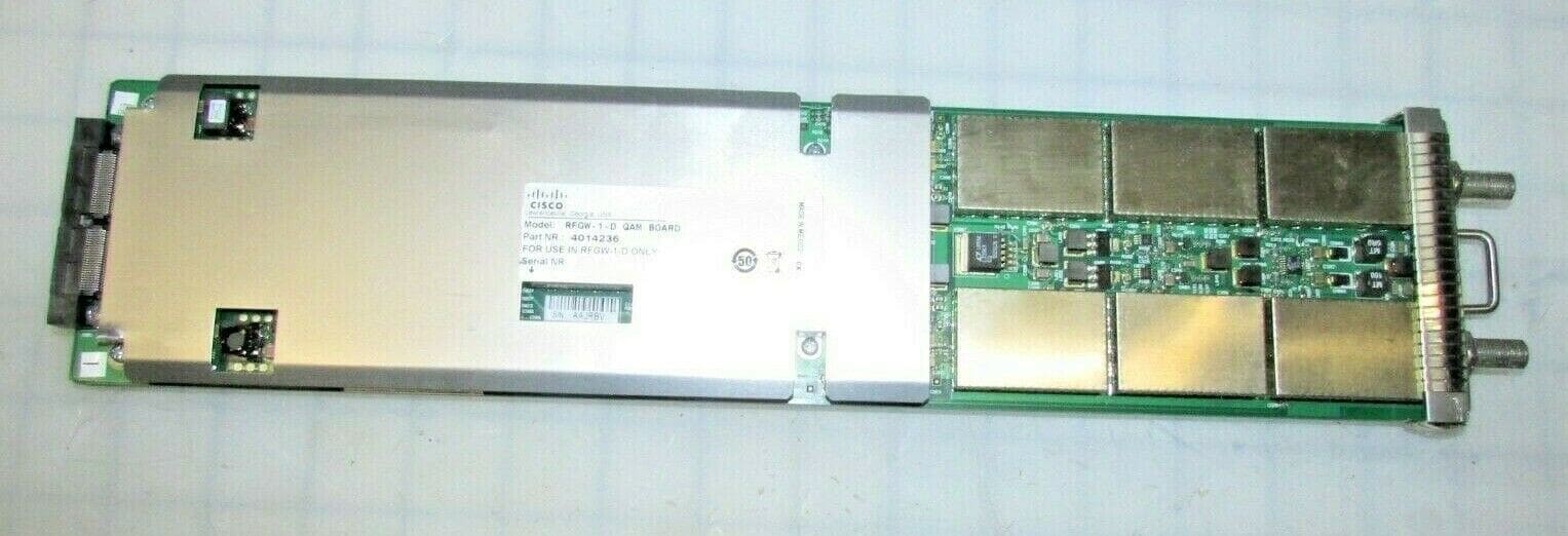 Cisco Rfgw-1-D Qam Board Module 4014236 - ZOMBIE COMPONENTS
