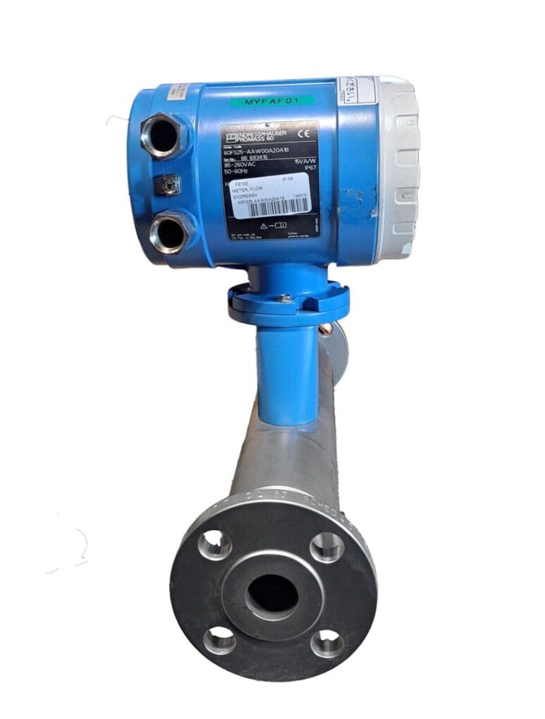 Endress + Hauser Promass 60 F Flowmeter 60fs25-aaw00a20a1B 60fs25 ...