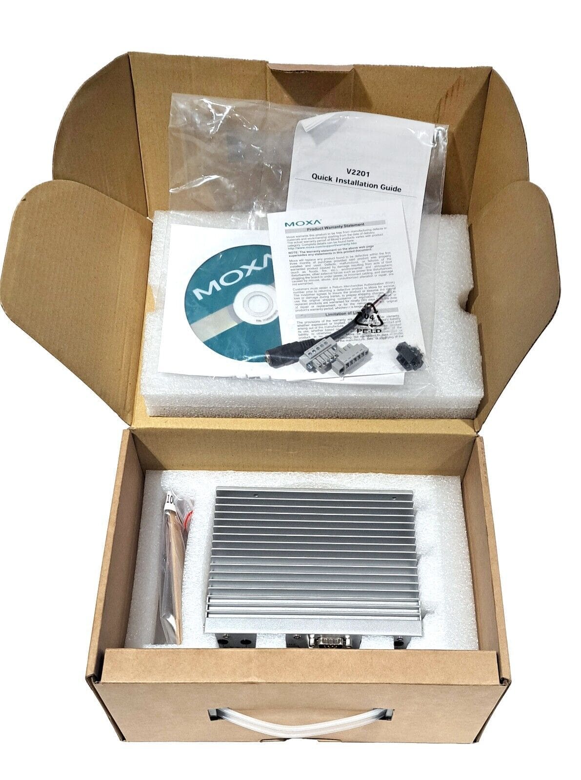 Moxa V2201-E4-T Ultra-Compact Embedded Computer – ZOMBIE COMPONENTS