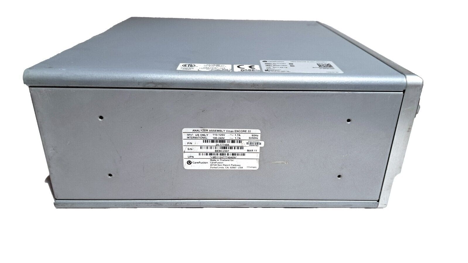 Carefusion Viasys Vmax Encore 22 Unit Analyzer - ZOMBIE COMPONENTS