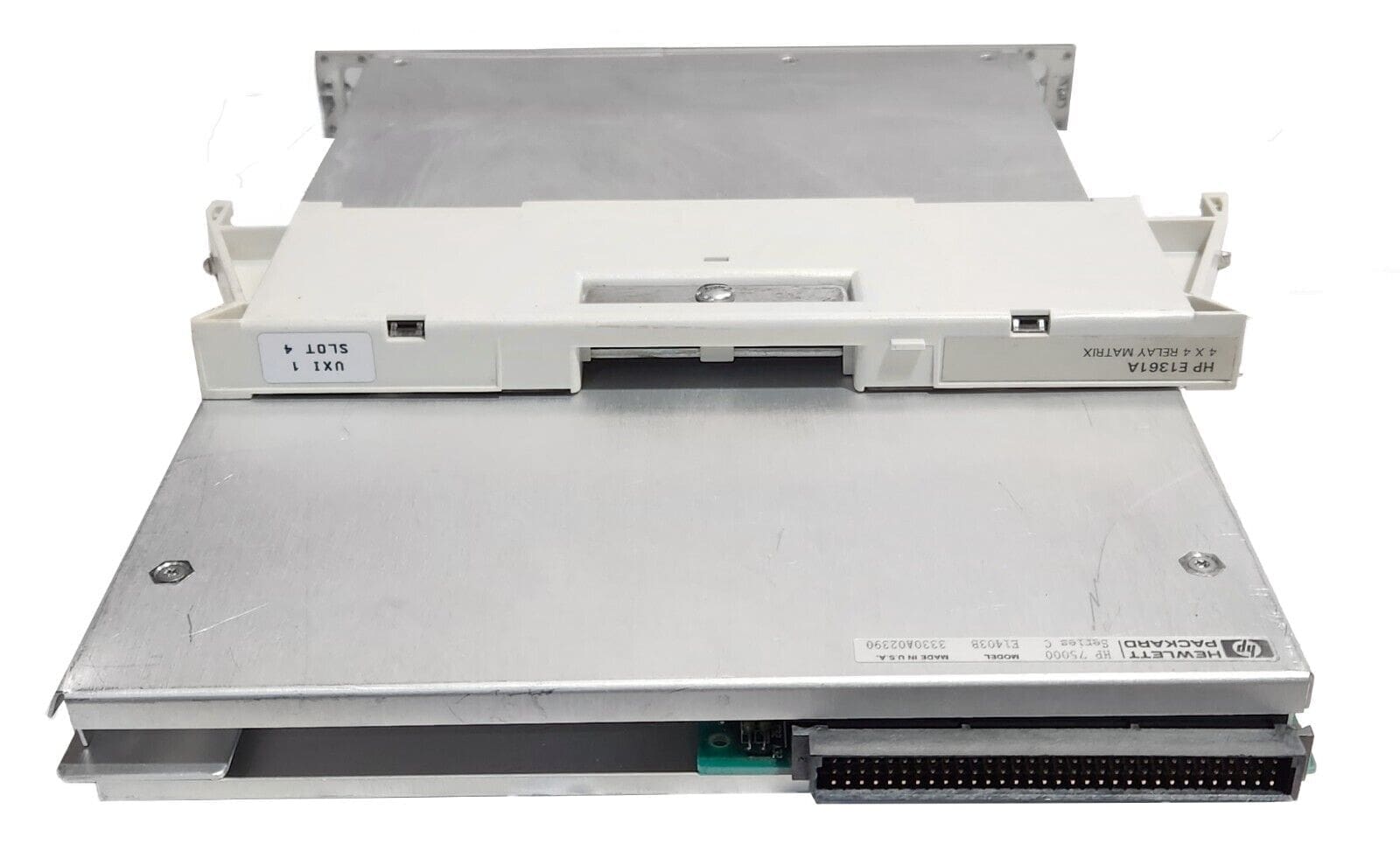 HP Agilent 75000 Model e1403B Form C Switch Module + 16-Ch. Form C ...