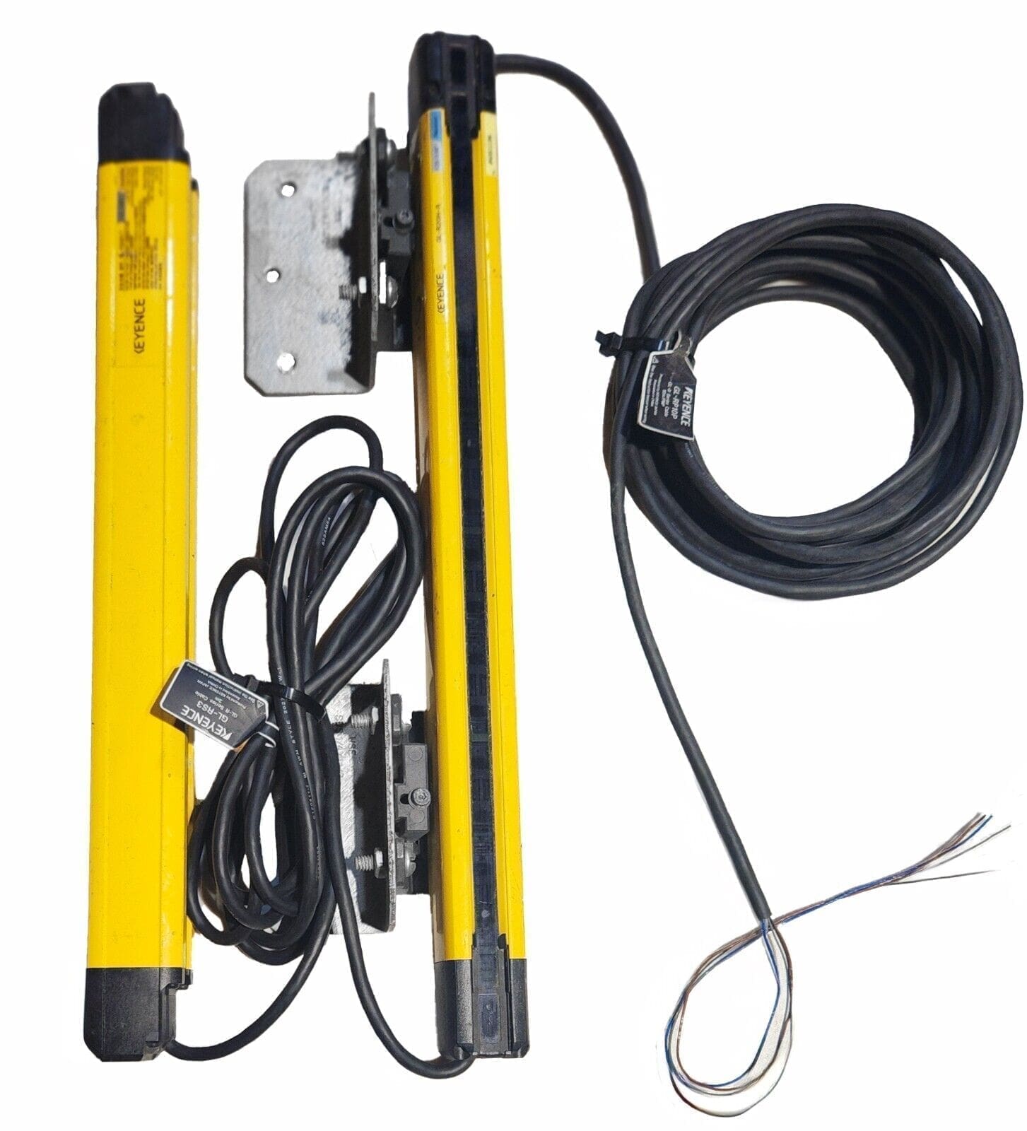 Keyence Gl-r20h Safety Light Curtain Set Receiver & Transmitter ...