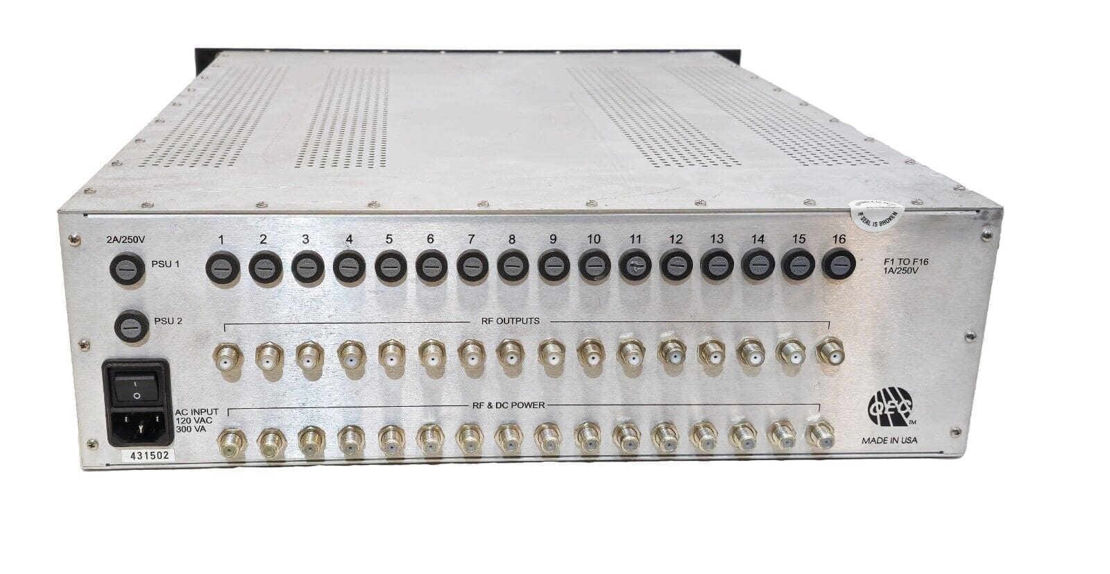 Quintech RPS 24/4.8f Series Redundant Power Supply – ZOMBIE COMPONENTS