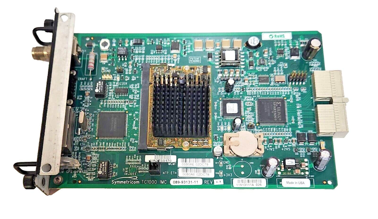 Symmetricom 090-93131-01 TC1000 Time Creator Imc Card - ZOMBIE COMPONENTS