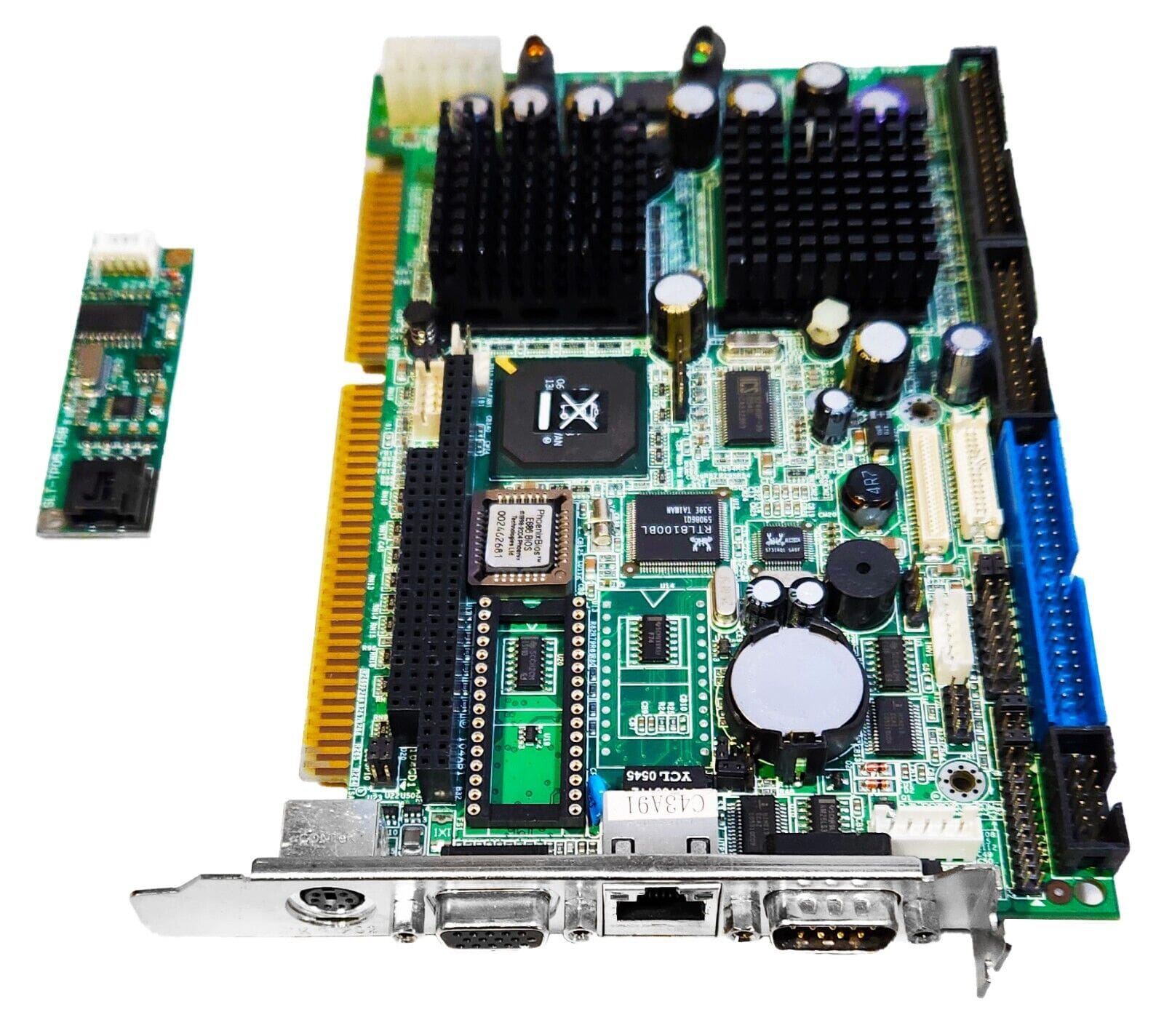 Protech Prox-1260 Ver:g1a E32 Via Eden Half-Size Embedded Card W/ Vga ...