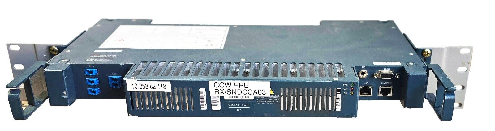 Cisco ONS 15216 EDFA3 Fiber Optical Amplifier - ZOMBIE COMPONENTS